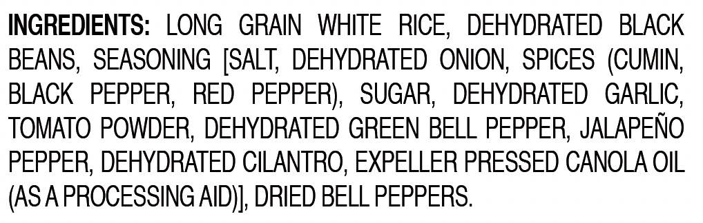 Southwest Chile Black Beans & Rice (case of 12) – Neighborly Food Co.