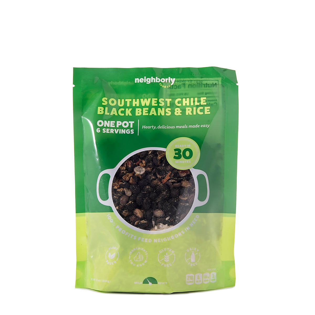 Southwest Chile Black Beans & Rice (case of 12) – Neighborly Food Co.