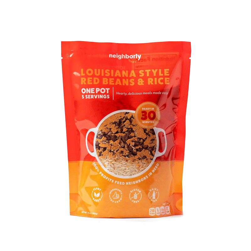 Louisiana Style Red Beans & Rice – Neighborly Food Co.